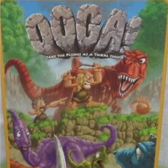Simply Fun | Toys | Ooga Dinosaur Feeding Game Take A Plunge As A ...